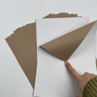 China C1S Kraft Back Coated Duplex Board Paper In Sheet Or Reel for sale