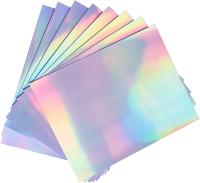 China Recycled Holographic Cardboard for UV Printing - Metalized Sliver Gold Paper for sale