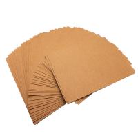 China Custom Recycled Kraft Paper Bags 126-440 GSM for Industrial Packaging for sale
