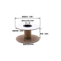 China 6000 Size 5:2:1 Ratio Anti-Curl Custom Thickness Paper Wire Spool for Fishing Reel for sale