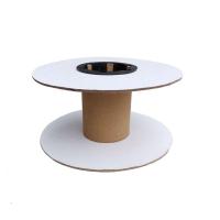 China Customizable Kraft Paper Wire Spool with Anti-Curl and UV Coating for Consumer Electronics for sale