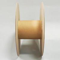 China Customizable Kraft Paper Wire Spool with Anti-Curl and UV Coating for Consumer Electronics for sale