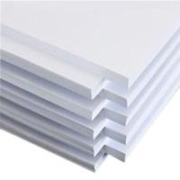 China Premium Virgin Wood Pulp White Cardboard for Sanitary Box Interiors for sale