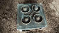 China Anti Rust Ductile Cast Iron / Metal Dies For Green Sand Wheel Castings EB16031 for sale