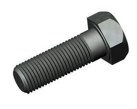 China M20 X 3.5 X 160 High Tensile Bolts / Galvanized Hex Bolts With Multi Size for sale
