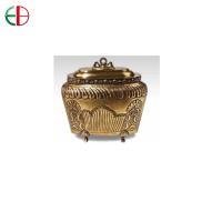 China EB9066 Copper Alloy Casting H62 Artwork Antique Brass Coin Gold Plated Investment for sale