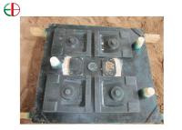 China Chrome Moly Steel Cement Mill Liners Corrosion Resistance ZG40Cr5Mo FED-4A EB5015 for sale