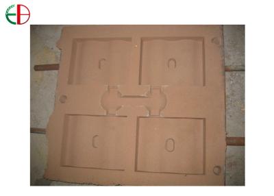 China Good Finish Cement Mill Grate Liner Plates Slot Width 6mm ZG50Cr5Mo EB5011 for sale