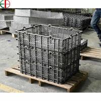 China HR32 Stainless Steel Heat Treatment Fixtures Treating Trays Basket for sale