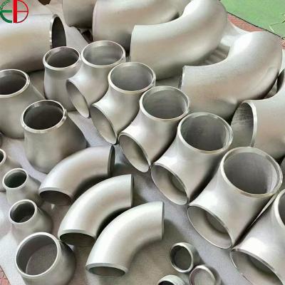 China TA1 TA2 titanium elbows for chemical equipment 90 elbows same diameter tees four-way TA2 titanium pipe fittings for sale