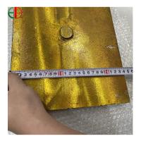 China Casting Services Hammer Crusher Lining Impact Plate Screen Plate Jaw Plate Essential Components For Crushing Equipment for sale