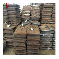 China Water-toughened ball mill liner high manganese steel has a 30% toughness increase and better impact resistance after water-toughening for sale