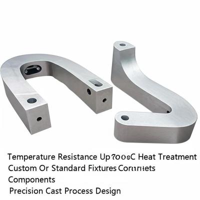 China Temperature Resistance Up To 1200°C Heat Treatment Fixtures Custom Or Standard Fixtures Components Precision Cast Process Design for sale