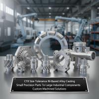 China CT8 Size Tolerance Nickel Alloy Casting with High Temperature Resistance Up To 1200°C and Fabrication Compatibility for sale