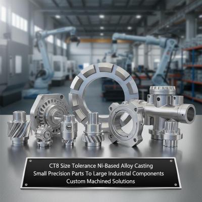 China CT8 Size Tolerance Nickel Alloy Casting with High Temperature Resistance Up To 1200°C and Fabrication Compatibility for sale