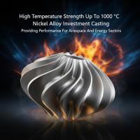 China High Temperature Strength Up To 1000 °C Nickel Alloy Casting with Corrosion Resistance and Powder Metallurgy Production Process for sale