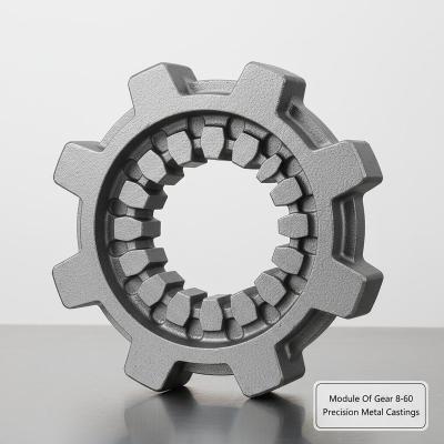 China Module Of Gear 8-60 Corrosion Resistant Castings with 400℃-1200℃ Working Temperature and WT0.5mm-22mm Wall Thickness for Heavy Duty Industrial Applications for sale