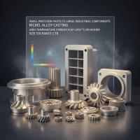 China Nickel Alloy Casting with High Temperature Strength Up To 1000 °C and Size Tolerance CT8 for Small Precision Parts to Large Industrial Components for sale