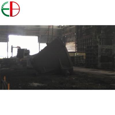 China Alloy Steel Heat Resistant Metal Casting Slag Pot EB13006 Shot Blast Surface Treatment for sale