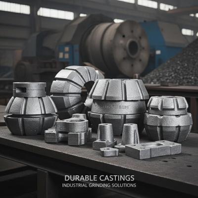 China Durable Wear Resistant Castings With Up To 1300℃ Thermal Stability Low Open Porosity And Custom Degrees For Industrial Grinding for sale
