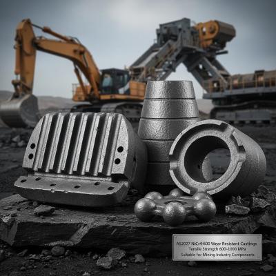 China AS2027 NiCr4-600 Wear Resistant Castings with Tensile Strength 600-1000 MPa and High Impact Toughness for Mining Industry for sale