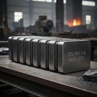 China Wear Resistant Castings Blow Bar with Centrifugal Cast Process for Ore Mining and 500-540 HB Hardness for sale