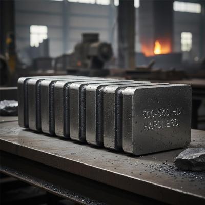 China Wear Resistant Castings Blow Bar with Centrifugal Cast Process for Ore Mining and 500-540 HB Hardness for sale