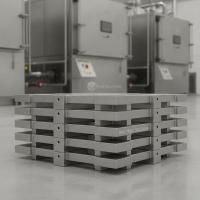China Intermediate Grid Trays Heat Treatment Fixtures With 1200°C Heat Resistance And Enhanced Corrosion Resistance Via Silica Sol Cast Process for sale