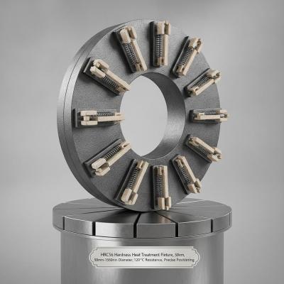 China HRC56 Hardness Heat Treatment Fixture with 50mm-1500mm Diameter and 1200°C Heat Resistance for Precise Positioning for sale