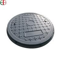 China EN124 D400 Decorative Manhole Cover, Grass Manhole Cover,Lockable Manhole Cover With Handles EB16003 for sale