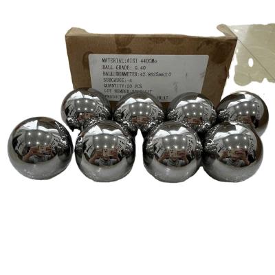 China Ready Supply 42.86mm 440C Stainless Steel Ball G10 Grade Bearing Steel Ball for sale