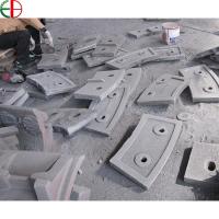 China Cr15Mo High Cr Cast Iron Coal Mill End Liners,Ball Mill Liner Plates EB6002 for sale