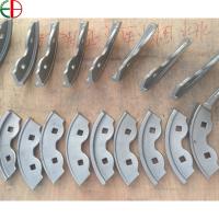 China AS2027 NiCr2-500 Concrete Mixer Wear Blades Ni-hard Cast Iron Mill Liner Arc Plate,Ni-hard White Iron Blade Casting for sale