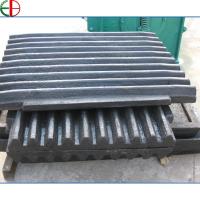 China ASTM  Fixed Jaw Plates Mn Steel Casting,Crusher Jaw Plate EB19089 for sale