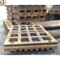 China ASTM  Fixed Jaw Plates Mn Steel Casting,Crusher Jaw Plate EB19089 for sale
