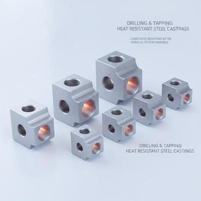 China Heat Resistant Steel Castings with 1300 Degrees Celsius Resistance, Corrosion Resistance, and CT10 Size Tolerance for sale