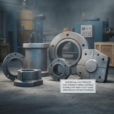 China Centrifugal Cast Process Wear Resistant Castings with Sand Mould Casting Technique and ≥240HB Surface Hardness for Heavy Duty Usage for sale