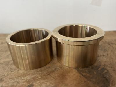 China Copper Bushing  Aluminum Bronze Bushing Tin Bronze Sleeve Phosphor Bronze Sleeve Wear-resistant Cast Bushing Manufacturer for sale