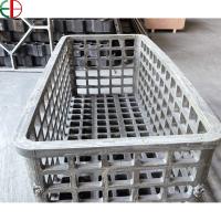 China Custom Cast Heat Resistant Alloy Heat Treatment Furnace Basket Tray Fixture Lost Wax Sand Casting High Temperature Resistant for sale