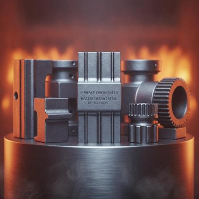 China Surface Finish Ra12.5 Heat Resistant Steel Castings with High Tensile And Impact Strength for Working Temperature Up to 1300℃ for sale