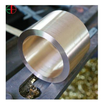 China Custom CNC Machined Tin Bronze Bushing Self Lubricating Brass Copper Bearing Sleeve Wear Resistant for Engineering Machinery for sale