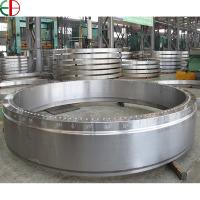 China Custom Forged Steel Ring Large Gear Ring Support Roller Retaining Wheel Forged Parts OEM Forging Manufacturer for sale