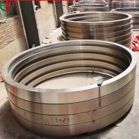 China Custom Forged Steel Ring Large Gear Ring Support Roller Retaining Wheel Forged Parts OEM Forging Manufacturer for sale