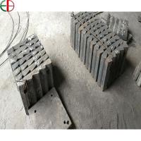 China High Cr Cast Wear Liner Plate Alloy Cast Mill Liner HRC50 Hardness FED14 Standard ISO9001 Certified for Cement Mining Ball Mill for sale
