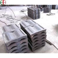 China High Cr Cast Wear Liner Plate Alloy Cast Mill Liner HRC50 Hardness FED14 Standard ISO9001 Certified for Cement Mining Ball Mill for sale