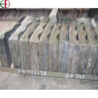 China High Cr Cast Wear Liner Plate Alloy Cast Mill Liner HRC50 Hardness FED14 Standard ISO9001 Certified for Cement Mining Ball Mill for sale