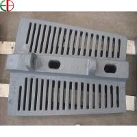 China High Cr Cast Wear Liner Plate Alloy Cast Mill Liner HRC50 Hardness FED14 Standard ISO9001 Certified for Cement Mining Ball Mill for sale