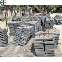 China Cr-Mo Alloy Casting Mill Liners for SAG Mill Sand Cast Process EB Brand Customizable Dimensions HRC50 Hardness ISO 9001:2018 for sale