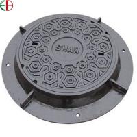 China 700x700 Square Ductile Iron Manhole Cover With Frame, EN124 A15 Heavy Duty Cast Iron Manhole Cover for Municipal Sewer EB13008 for sale