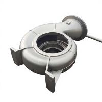 China Custom Large Cast Alloy Steel Centrifugal Pump Housing Volute Casing Polished Surface CT5 Tolerance Industrial Water Pump EB for sale